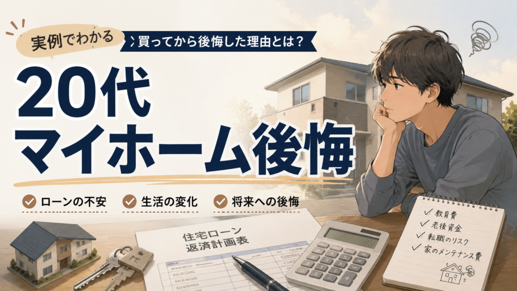 20代でマイホームを後悔した本音｜知恵袋で話題のリアル7選 | 笹川ゆきこ CML日記